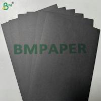 China Extra Thick Rigid Cardstock 600gsm 800gsm Smooth Black Card for Luxury Packaging & Creative Projects for sale