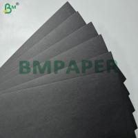 China Extra Thick Rigid Cardstock 600gsm 800gsm Smooth Black Card for Luxury Packaging & Creative Projects for sale