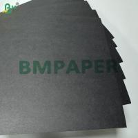 China Extra Thick Rigid Cardstock 600gsm 800gsm Smooth Black Card for Luxury Packaging & Creative Projects for sale