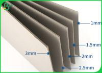 China 2.2mm 2.4mm Adiabatic Grey Cardboard Sheets Size Customized For Sheet Packing for sale