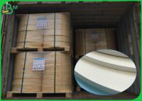 China Food Grade FDA 60gsm 120gsm White Straw Paper Roll For Straws 13mm 15mm for sale