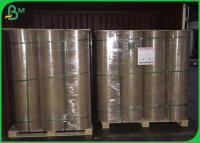 China High Stiffness Brown Kraft Paper Roll 80gsm 90gsm 100mm 110mm For Packaging Bags for sale