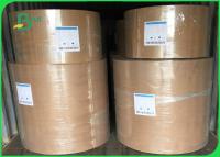 China Superior Bursting Strength 250gsm Virgin Brown Kraft Paper Roll for sale