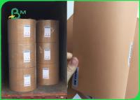 China Superior Bursting Strength 250gsm Virgin Brown Kraft Paper Roll for sale