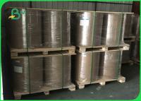 China Disposable Food Grade Paper Roll Brown Color For Take Out Food Packing for sale