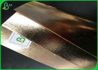 China Eco Friendly Washable Kraft Paper Roll 0.55mm 0.7mm With Metal Color for sale