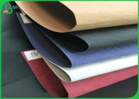 China Natural Fiber Pulp Brown Kraft Paper Roll , Waterproof Grey Kraft Paper 0.3mm 0.55mm for sale