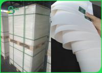 China 60gsm White Kraft Paper Roll FDA Food Packaging With Strong Bursting Resistance for sale