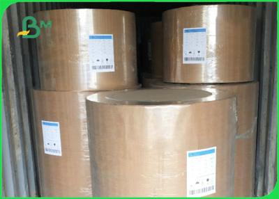 China Eco Friendly Kraft Paper Jumbo Roll 120gsm Customized Size For Fast Food Wrapping for sale