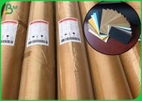 China Eco Friendly 0.55mm 0.8mm ashable Kraft Paper Fabric  For Making Flower Pot for sale