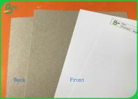 China 200gsm 250gsm 300gsm Coated Duplex Board With Grey Back Customized Size Great Stiffness for sale