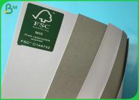 China Custom Size Duplex Board Grey Back 200g To 450g For Packing Box FSC Certified for sale