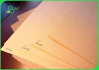China Recycled Pulp Kraft Liner Board Jumbo Roll 175gsm Natural Brown Color for sale