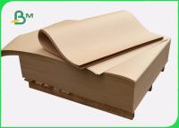 China Recycled Pulp Kraft Liner Board Jumbo Roll 175gsm Natural Brown Color for sale