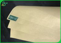 China 70gsm - 100gsm Kraft Liner Board / Uncoated Kraft Paper For Making Bags for sale