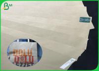 China 70gsm - 100gsm Kraft Liner Board / Uncoated Kraft Paper For Making Bags for sale