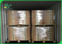 China Microwave Safe PE Coated Paper Water Proof Brown Color For Food Packaging for sale