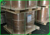 China 250gsm - 400gsm Brown Kraft Board , 70*100cm Brown Craft Paper Roll / Sheet for sale