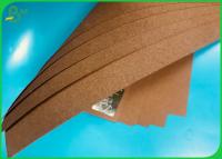 China Custom Size Kraft Paper Jumbo Roll , Brown Kraft Paper Roll 100g 200g for sale