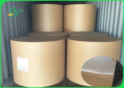 China Eco - Friendly Kraft Paper PE Coated One Side And Two Sides FDA Certified for sale
