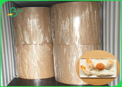 China Food Grade Thickness 30gsm - 100gsm MG Kraft White For Fast Food Packing for sale
