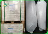 China Food Safe 762 X 1016mm MG Kraft White Paper 28gsm 30gsm For Fast Food Bags for sale