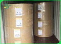 China One Side PE Coated Brown Kraft Paper Coils For Soap Wrapper 50g 60g Food Grade for sale