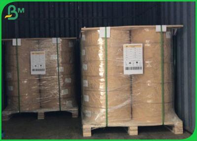 China Eco - Friendly Food Grade Paper , 50gsm+10g C1S Coated Paper For Food Packages for sale
