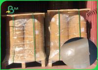 China 29gsm - 33gsm Food Grade PE Coated Brown Kraft Paper Coils For Food Package for sale