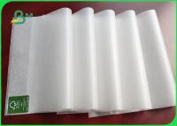 China FDA Certified 40gsm White And Brown Kraft Paper With PE Coated Waterproof for sale