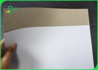 China FDA Certified 40gsm White And Brown Kraft Paper With PE Coated Waterproof for sale