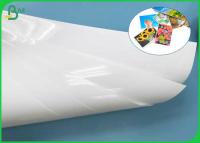 China 180gsm 230gsm 260gsm Eco Solvent Single Side Coated Photo Paper For Printing for sale