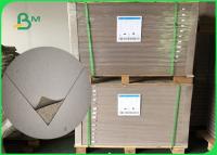 China Thickness 1.5mm - 2.5mm Good Hardness Stiffness Grey Cardboard In Sheets for sale