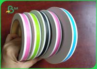 China 15mm Color Printed Food Grade White Straw Paper No Harm Eco - Friendly In Rolls for sale