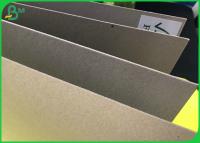 China Recyclable 144 * 108cm Large format Uncoated Greyboard 1.2MM 1.5MM Sheets for sale