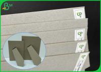 China FSC Approved Recycled Material 70*100cm 1.35mm 1.5mm 2mm Grey Chipboard for sale