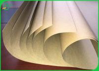 China 300gsm 350gsm 70  * 100cm Hard Stiffness Brown Kraft Board For Packages for sale