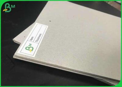 China Recycled Pulp Grey Chipboard Paper 70*100cm 1mm 1.5mm 2mm Grey Cardboard Sheets for Packaging for sale