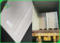 China 1.5mm 2.0mm Solid Book Binding Board For File Folders Full Grey 70 x 100cm for sale