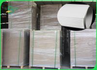 China 1.0MM 1.2MM 1.5MM White Card Board / Ivory Paper 400GSM One Side Glosssy for sale