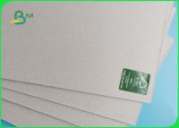 China 1.5mm / 2.0 High Thickness And Good Stiffness Grey Chipboard Paper For Backplane for sale