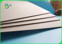 China 1.5mm / 2.0 High Thickness And Good Stiffness Grey Chipboard Paper For Backplane for sale