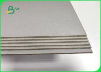 China FSC 1MM 1.3MM 1.5MM 2MM Grey Cardboard Sheets / Grey Chip Card Board 800GSM - 1400GSM Differnent Size for sale
