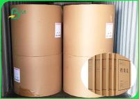 China Standard Size 70×100cm FSC Approved Natural Brown Craft Liner Board Paper For Bags for sale