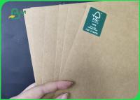 China FSC 250GSM - 400GSM Kraft Liner Board Brown Color 70 * 100 For Document Bags for sale