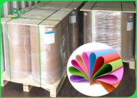 China 70gsm - 250gsm Smooth Surface Green / Blue / Red Colored Offset Paper For Printing for sale