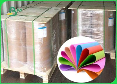 China 70gsm - 250gsm Smooth Surface Green / Blue / Red Colored Offset Paper For Printing for sale