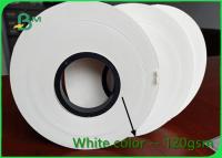 China 60 & 120gsm Wood Pulp Not Easily Deformed FDA Straw Paper In Roll for sale