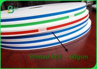 China 60 & 120gsm Wood Pulp Not Easily Deformed FDA Straw Paper In Roll for sale