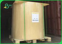 China 30 - 50gsm Pure Wood Pulp MG Kraft Paper Brown / White Color For Food Packing for sale